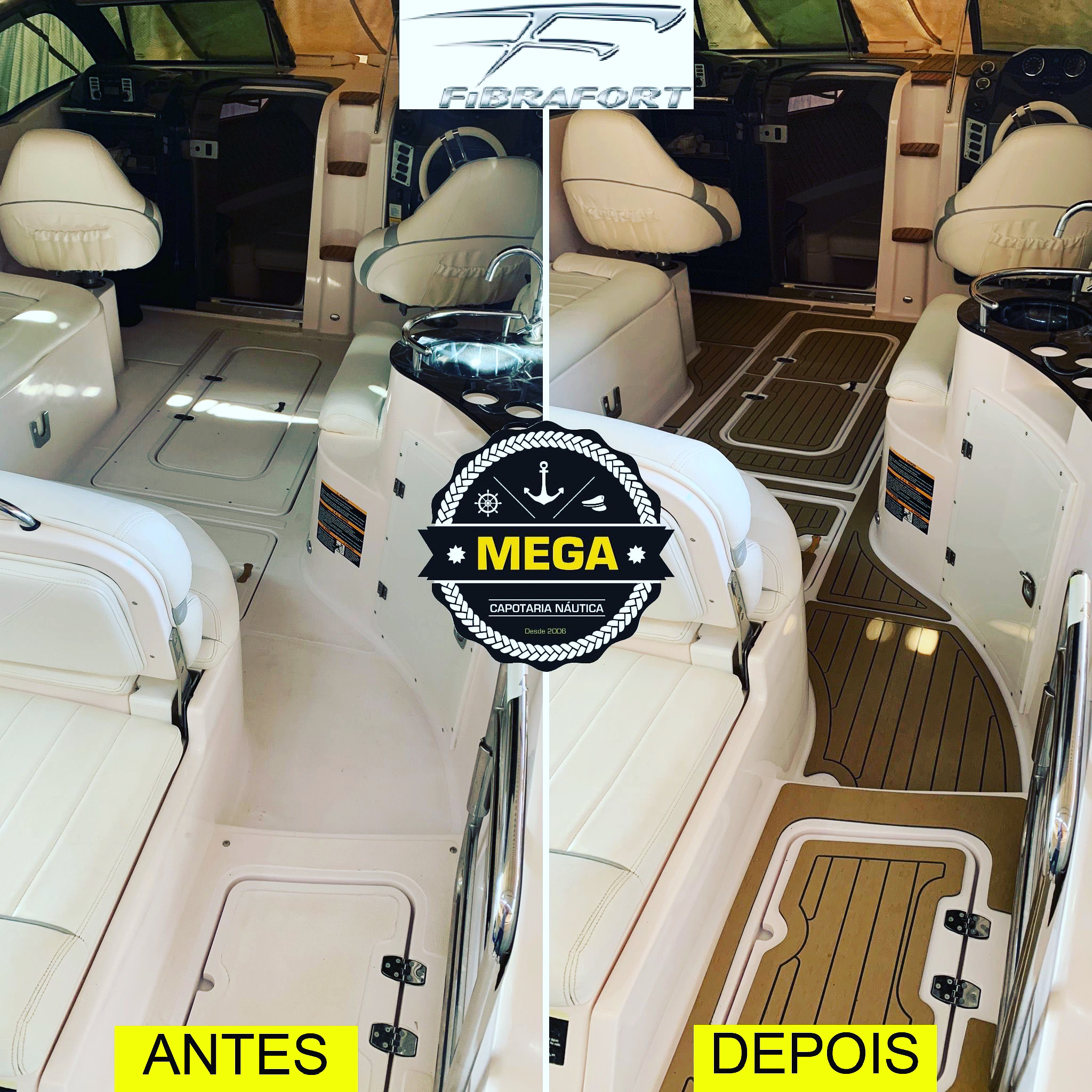 Piso Teka Sintética - Mega Capotaria Náutica