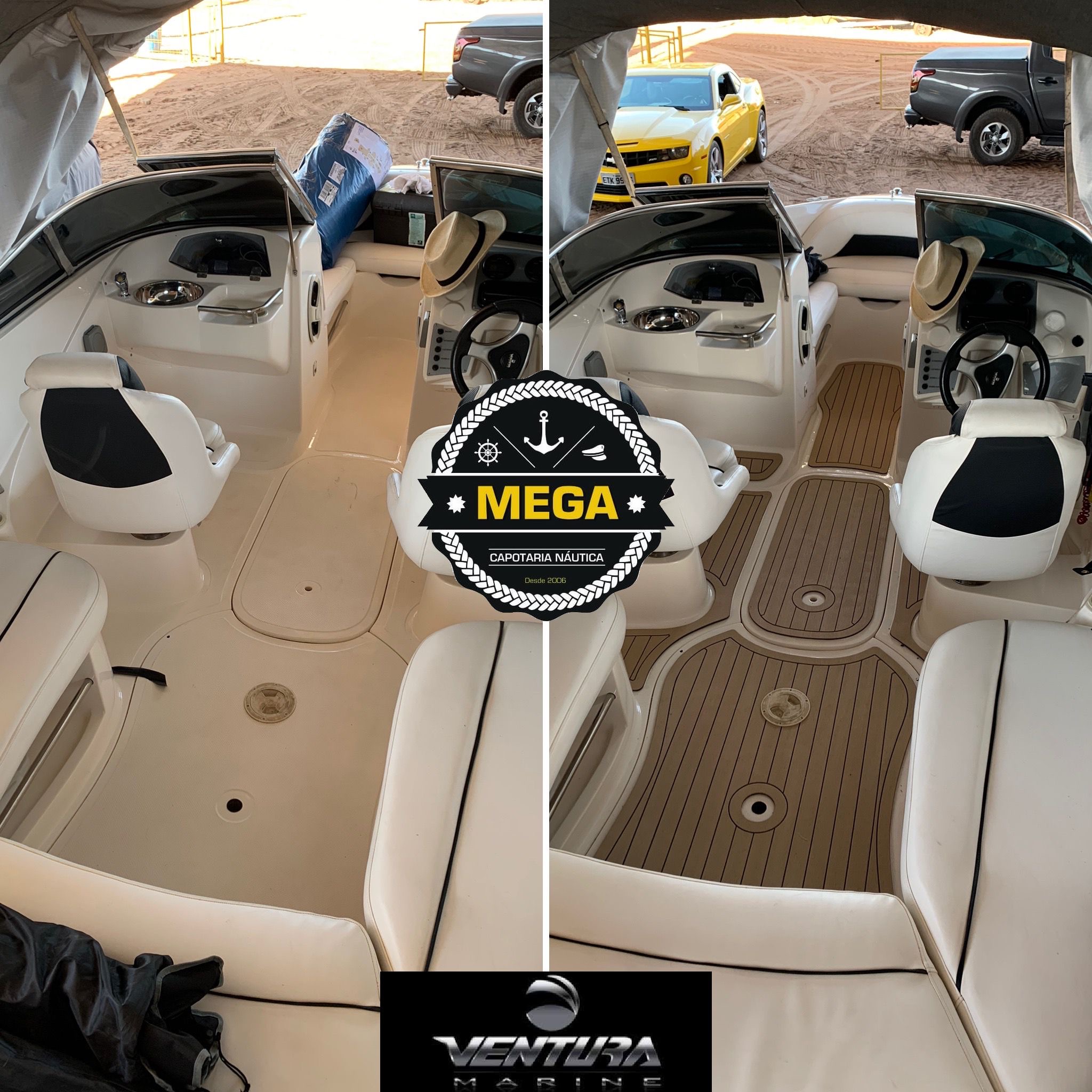 Piso Teka Sintética - Mega Capotaria Náutica